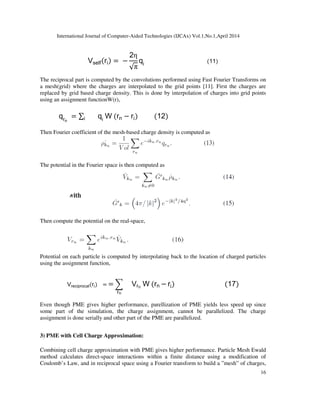 Cell Charge Approximation for Accelerating Molecular Simulation on CUDA-Enabled GPU | PDF
