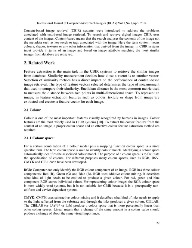 Survey on Content Based Image Retrieval | PDF