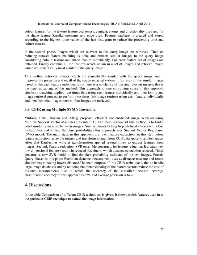 Survey on Content Based Image Retrieval | PDF