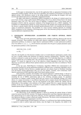 Multi-Objective Optimization Based Design of High Efficiency DC-DC Switching Converters | PDF