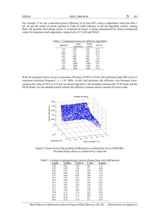 Multi-Objective Optimization Based Design of High Efficiency DC-DC Switching Converters | PDF