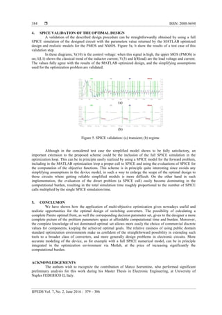 Multi-Objective Optimization Based Design of High Efficiency DC-DC Switching Converters | PDF