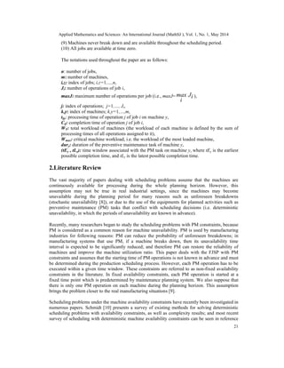 AN EFFICIENT HEURISTIC ALGORITHM FOR FLEXIBLE JOB SHOP SCHEDULING WITH ...