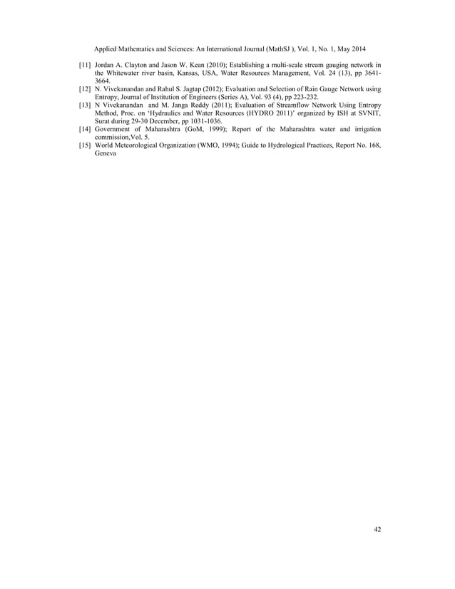 Entropy Based Assessment of Hydrometric Network Using Normal and Log ...