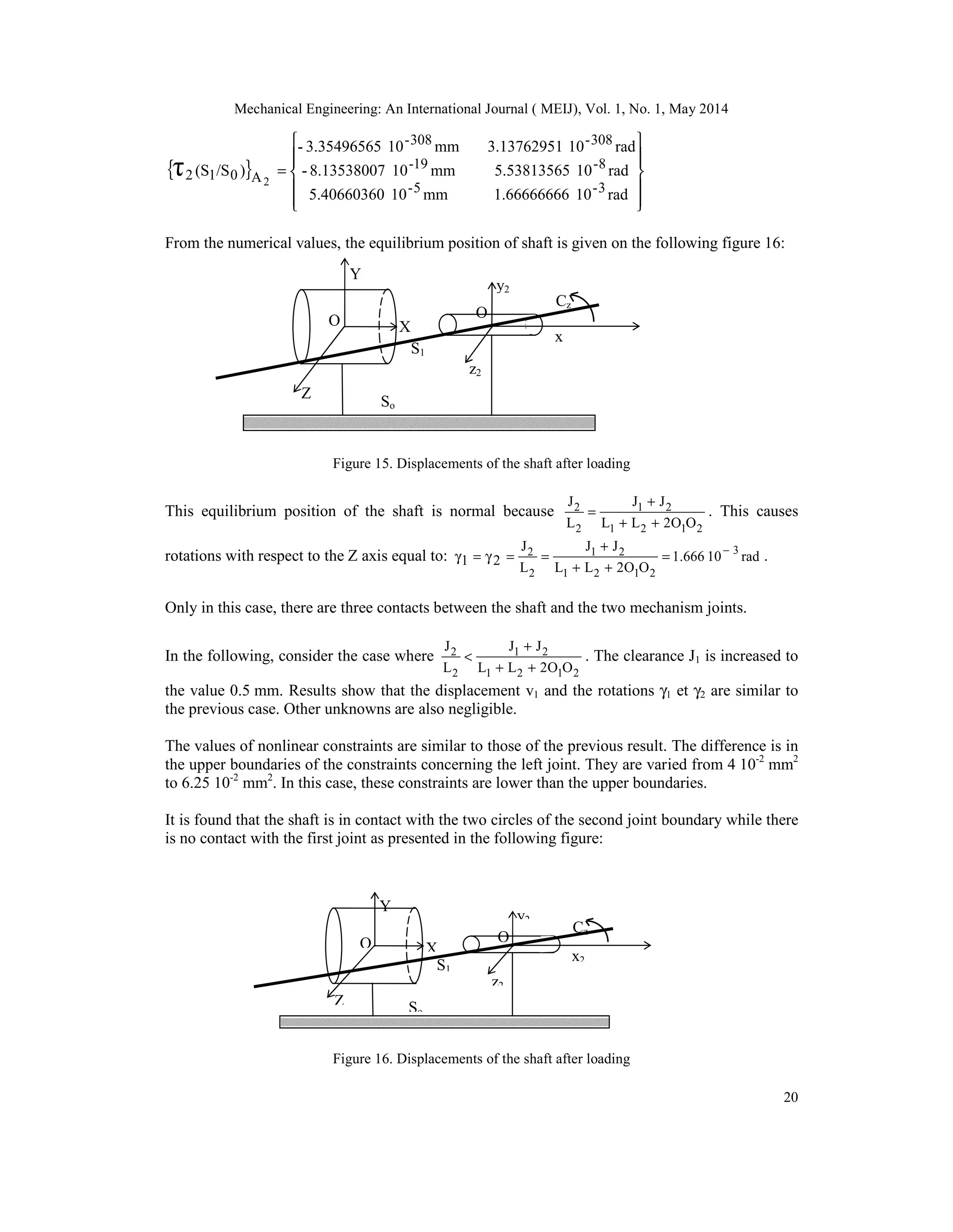THREE-DIMENSIONAL STUDY FOR THE RELATIVE POSITIONING OF MECHANICAL ELEMENTS IN MECHANISMS ...