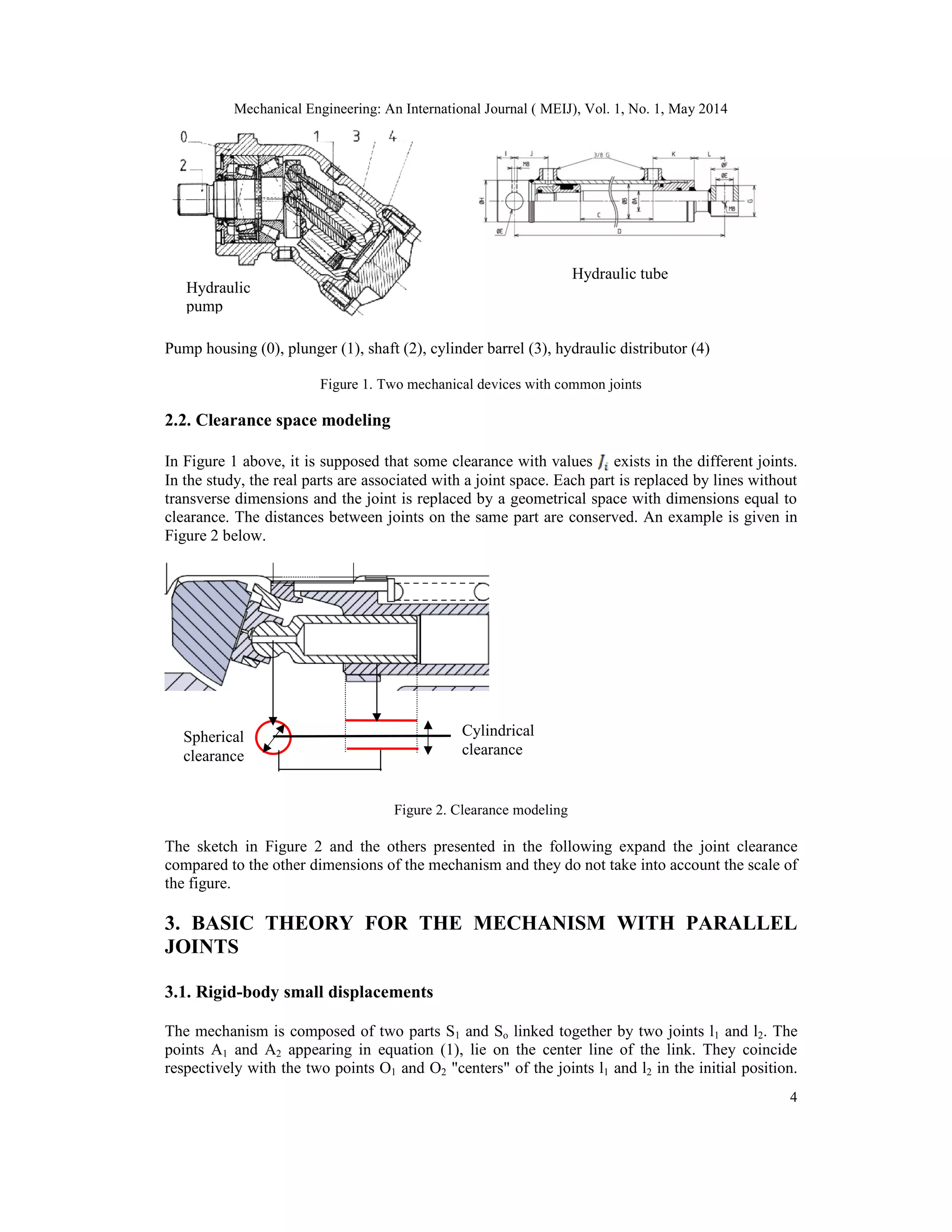 THREE-DIMENSIONAL STUDY FOR THE RELATIVE POSITIONING OF MECHANICAL ...