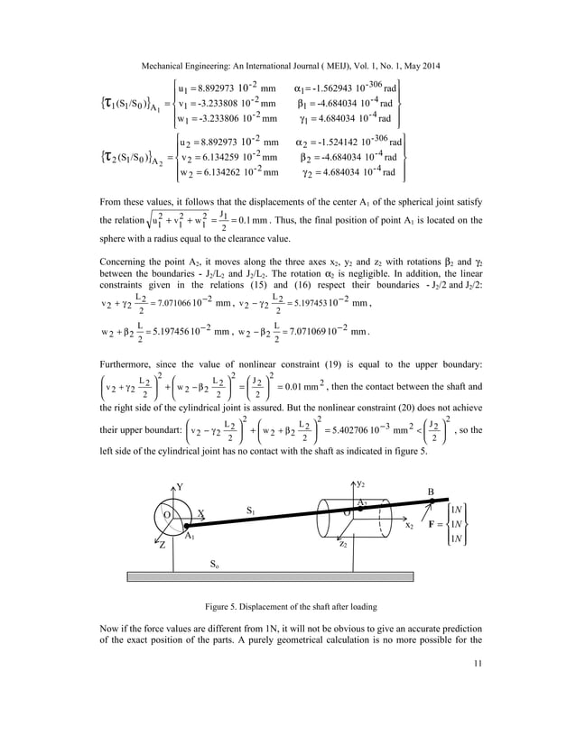 THREE-DIMENSIONAL STUDY FOR THE RELATIVE POSITIONING OF MECHANICAL ELEMENTS IN MECHANISMS ...