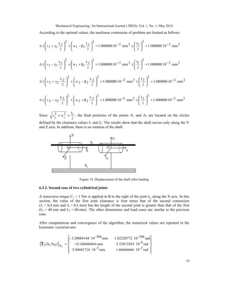 THREE-DIMENSIONAL STUDY FOR THE RELATIVE POSITIONING OF MECHANICAL ...