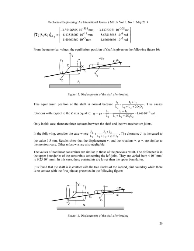 THREE-DIMENSIONAL STUDY FOR THE RELATIVE POSITIONING OF MECHANICAL ...