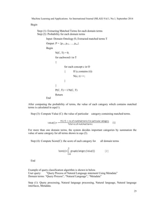 Improving Information Retrieval Based on Query Classification Algorithm ...