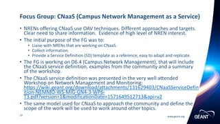 Orchestration, Automation and Virtualisation (OAV) in GÉANT | PPT