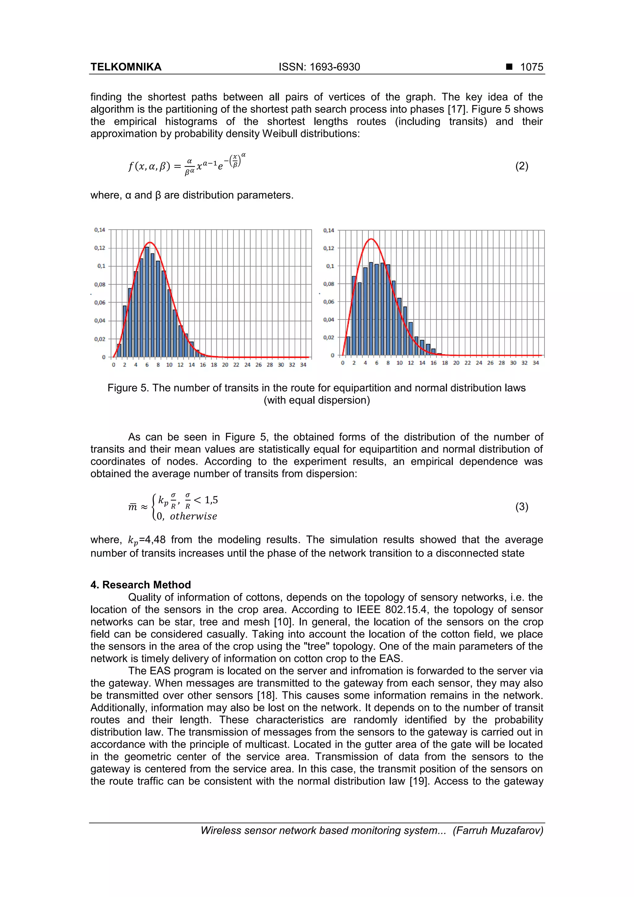 Wireless Sensor Network Based Monitoring System For Precision