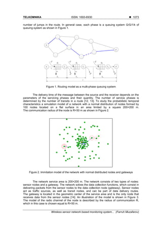 Wireless sensor network based monitoring system for precision agriculture in Uzbekistan | PDF ...