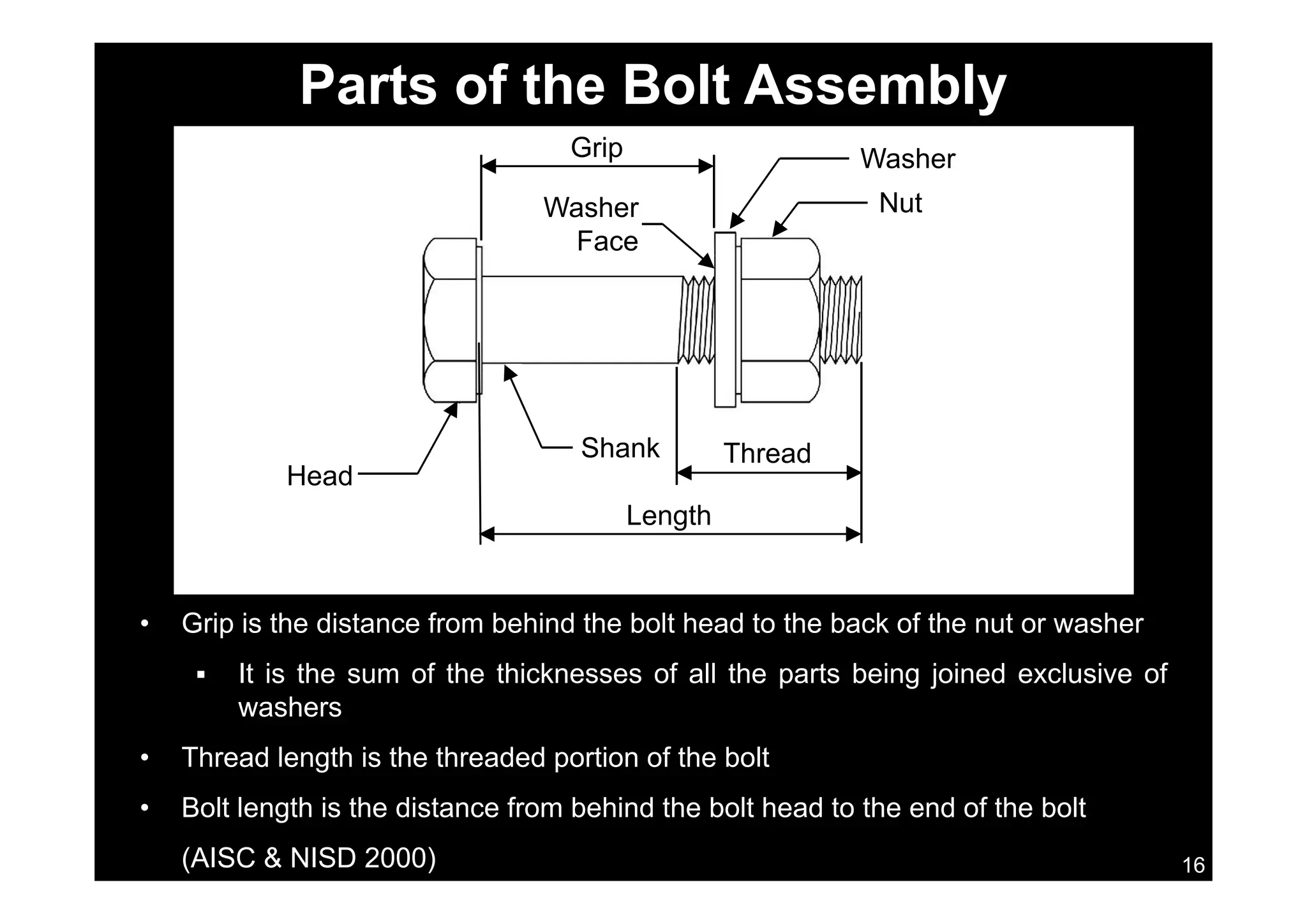 111562940 aisc-bolting-and-welding-190606215451 | PDF