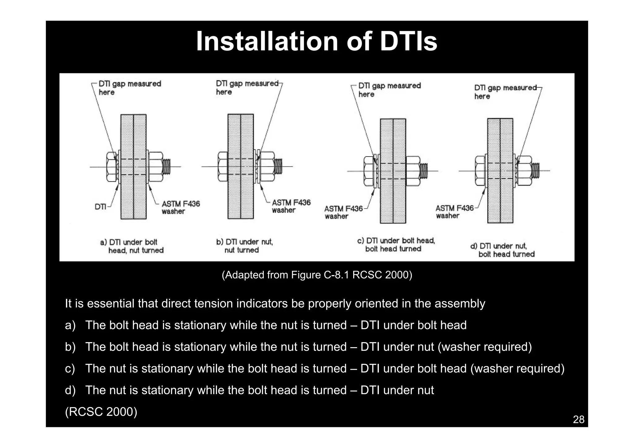 111562940 aisc-bolting-and-welding-190606215451 | PDF
