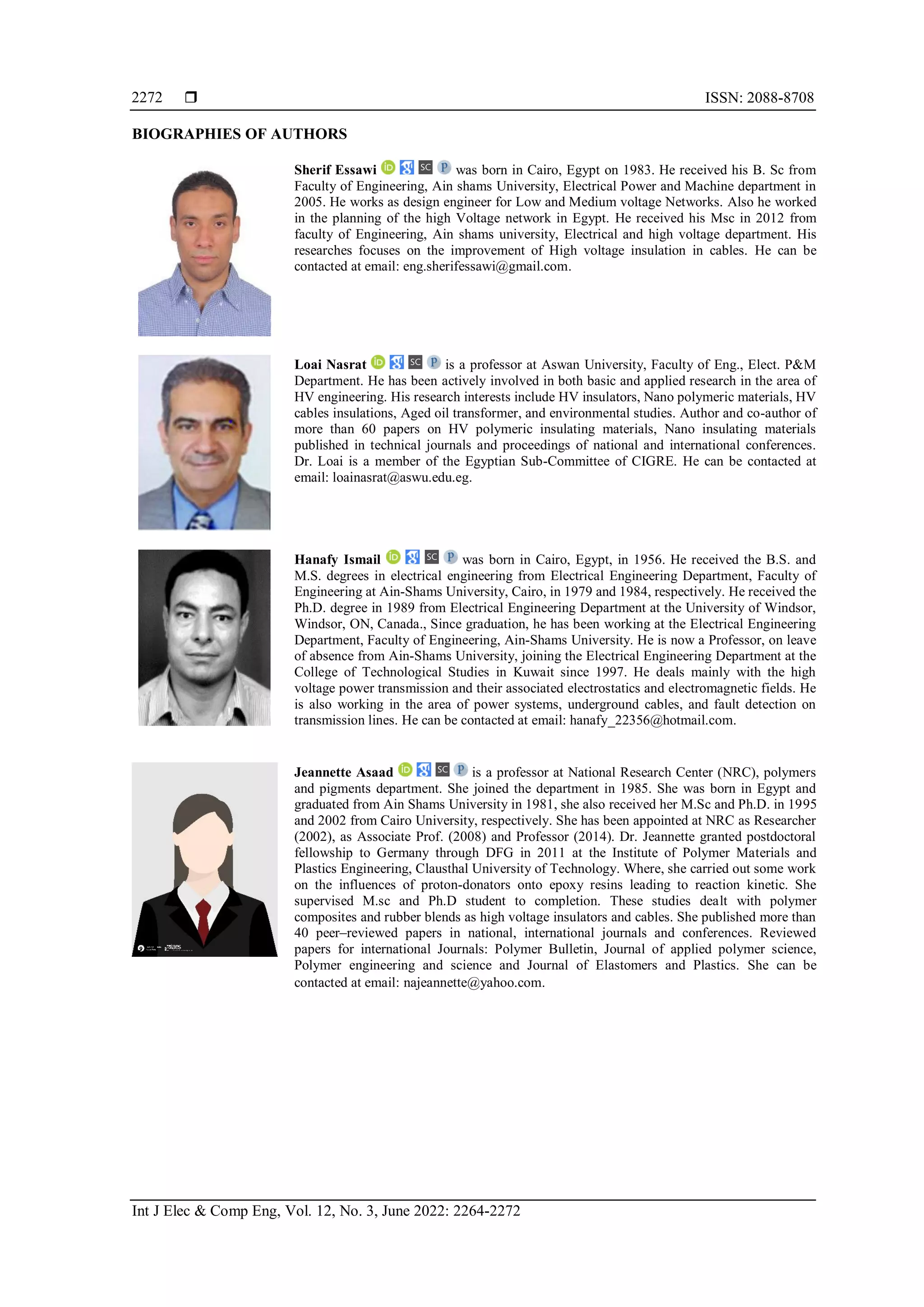 Improvement of dielectric strength and properties of cross-linked ...