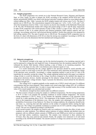 Improvement of dielectric strength and properties of cross-linked ...