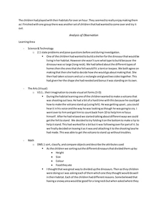 Science Inquiry Assignment | DOCX | Physics | Science