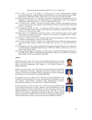 MONO AND MULTI BAND EBG STRUCTURES : A COMPARITIVE STUDY | PDF