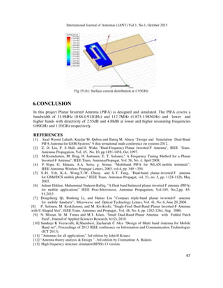 Design and Simulation of Dual Band Planar Inverted F Antenna (PIFA) For Mobile Handset ...