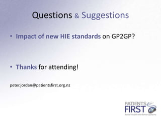 GP2GP in action | PPTX