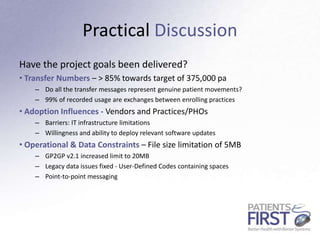 GP2GP in action | PPTX