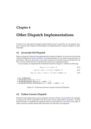 Climb - Property-based dispatch in functional languages [Report] | PDF