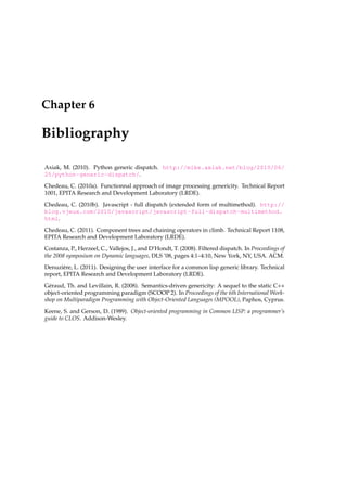 Climb - Property-based dispatch in functional languages [Report] | PDF