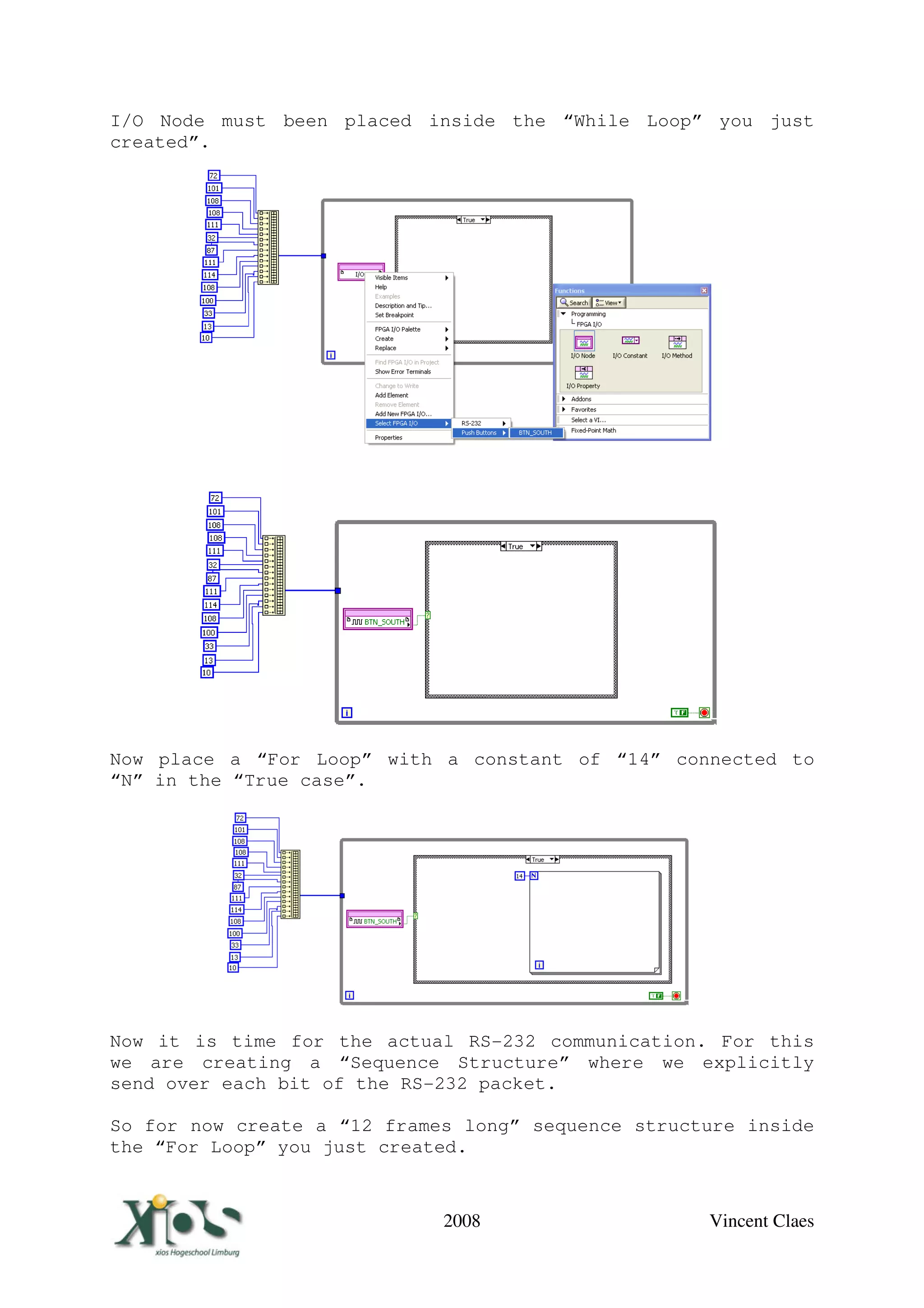 Serial Communication In Labview Fpga On Xilinx Spartan 3e Starter Board