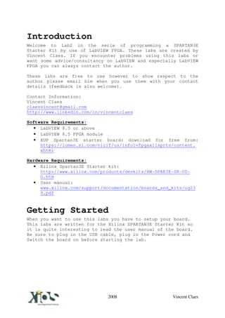 Serial Communication in LabVIEW FPGA on Xilinx Spartan 3E Starter board ...