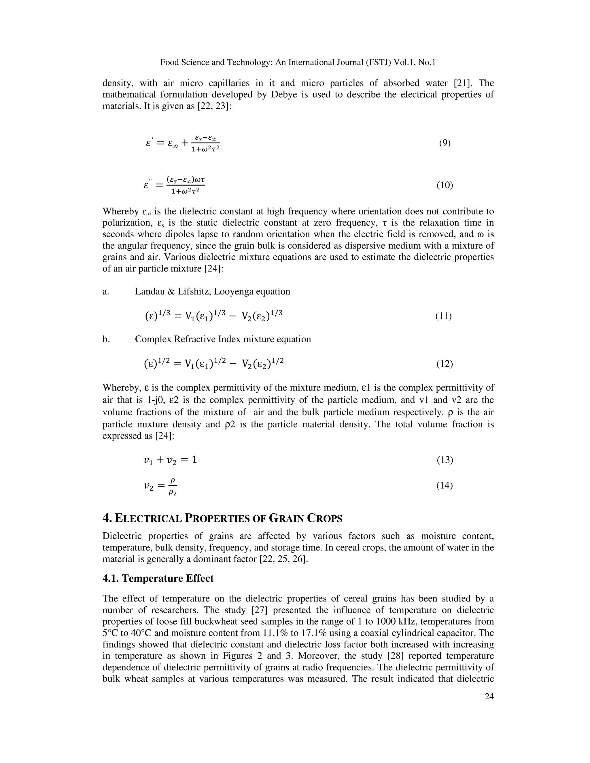 AN OVERVIEW OF ELECTROMAGNETIC RADIATION IN GRAIN CROPS | PDF
