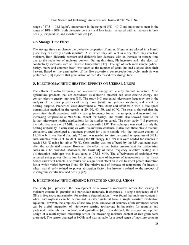 AN OVERVIEW OF ELECTROMAGNETIC RADIATION IN GRAIN CROPS | PDF