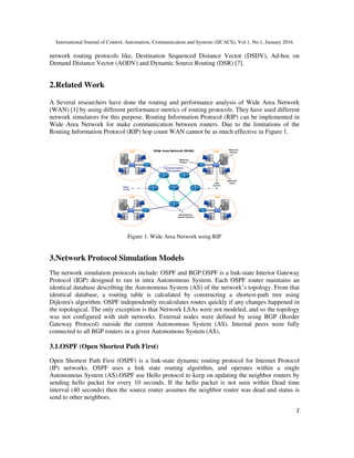 Optimal Performance Analysis Enabling OSPF and BGP in Internal and External WAN | PDF