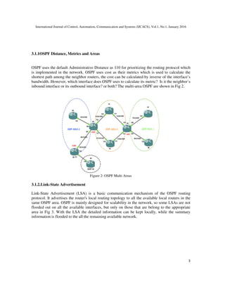 Optimal Performance Analysis Enabling OSPF and BGP in Internal and External WAN | PDF