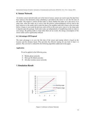SLEEP CONTROL FOR LIFE TIME MAXIMIZATION AND ROUTING IN WSN | PDF