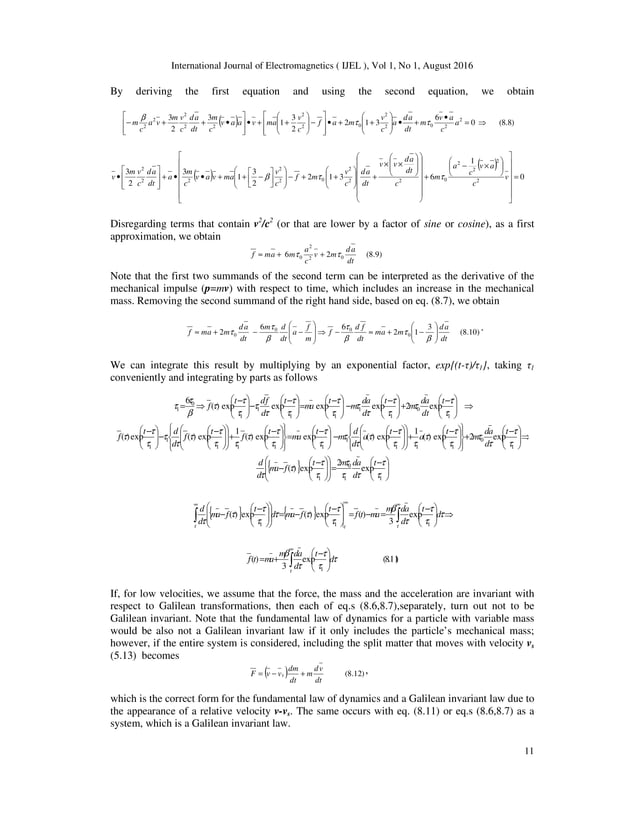 Radiation of an Accelerated Charge | PDF | Physics | Science