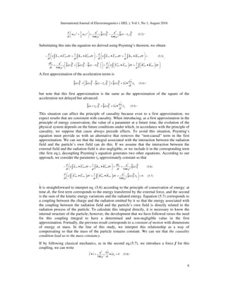 RADIATION OF AN ACCELERATED CHARGE | PDF