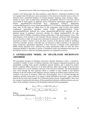 Comparative Study of Evolutionary Algorithms for the Optimum Design Of ...
