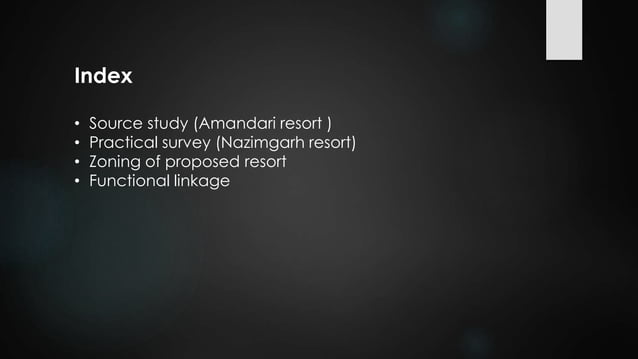 Case study on Resort | PPTX | Hotels and Motels | Travel Type