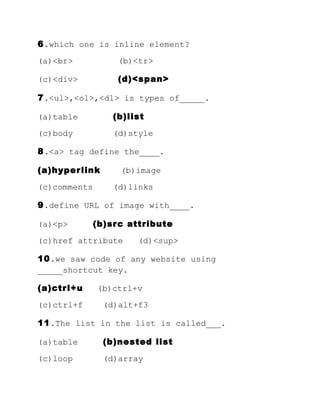 11173 rabia zafar_web_mcqs_76658_337172634 | PDF