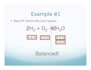 11 17 How Are Equations Balanced | PPT