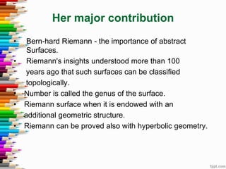 Maryam Mirzhakani | PPTX