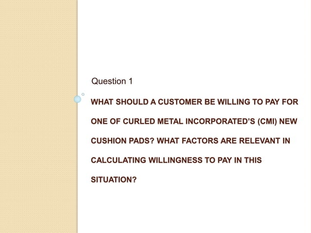 curled-metal-case study01 | PPTX | Commodities | Economy