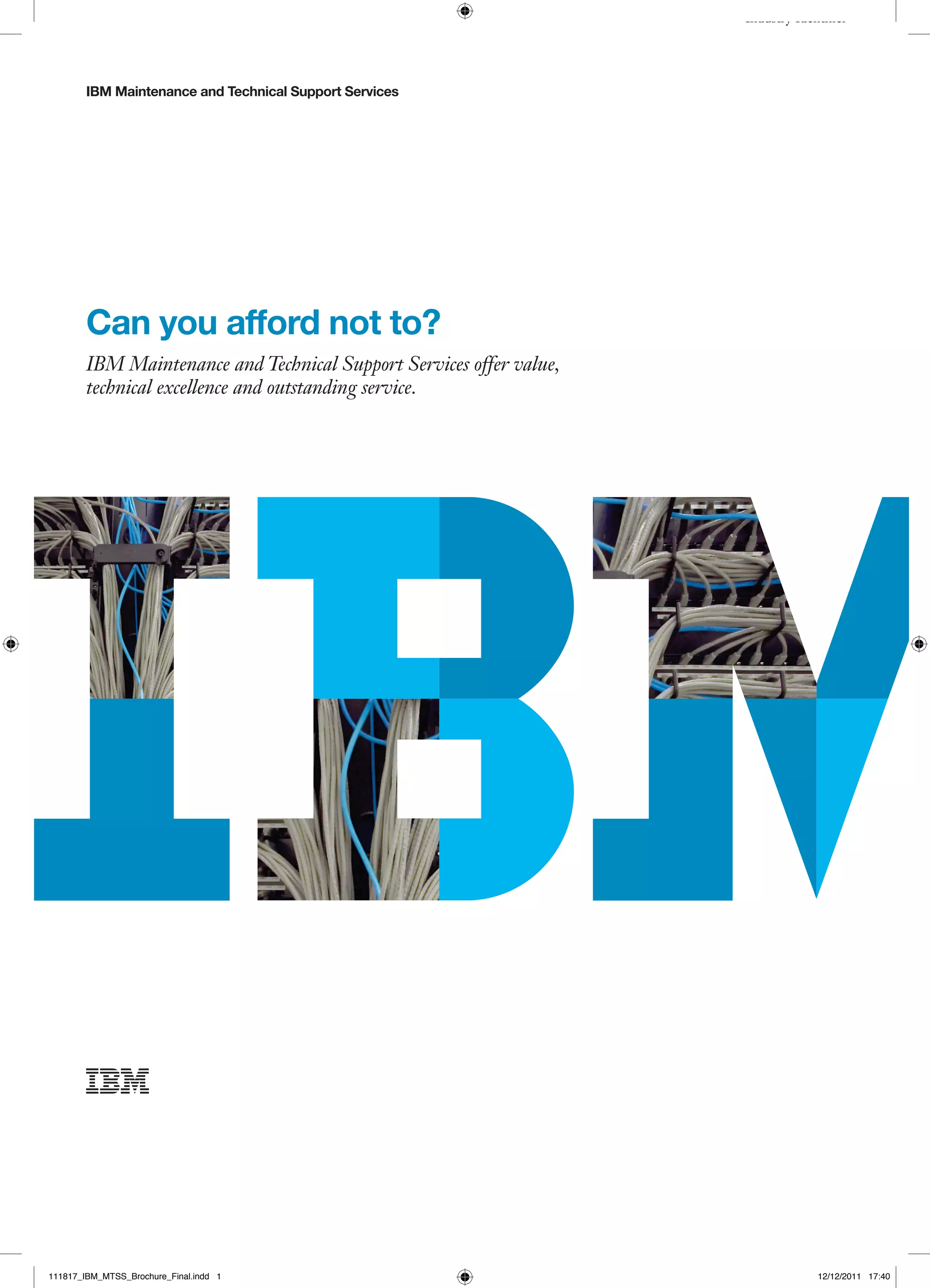 111817 Ibm Mtss Brochure Final Hr | PDF