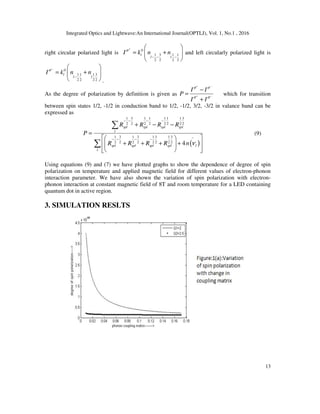 EFFECT OF ELECTRON-PHONON INTERACTION ON ELECTRON SPIN POLARIZATION IN ...