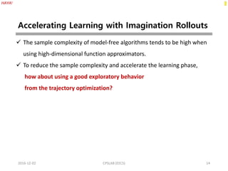 1118_Seminar_Continuous_Deep Q-Learning with Model based acceleration | PPTX