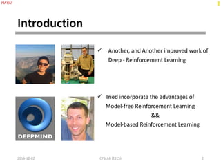 1118_Seminar_Continuous_Deep Q-Learning with Model based acceleration | PPTX
