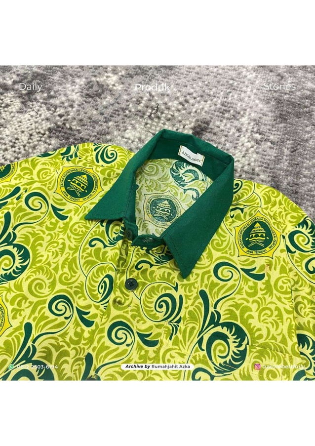 Custom Jait Seragam by Rumah Jahit Azka | PDF