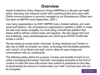 111909 Cdph Presentation Full | PPT