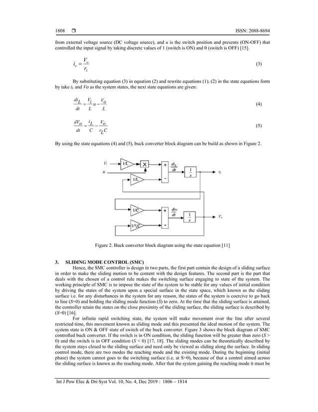 High performance DC/DC buck converter using sliding mode controller | PDF | Physics | Science